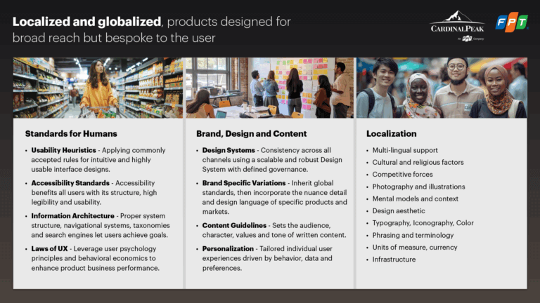 Global Reach, Bespoke Feel: A Framework for UX | Cardinal Peak
